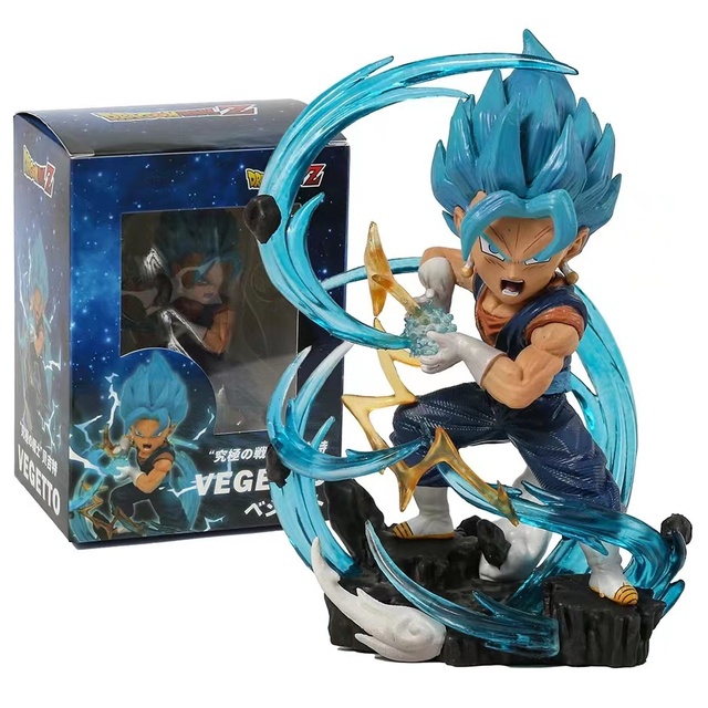 Dragon Ball Gk Bejitto Wukong Character Super Blue Vegeta Figure Model ...
