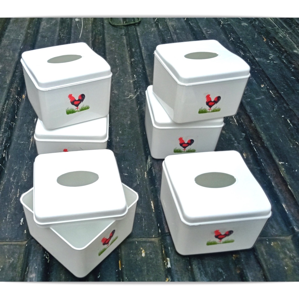 Chicken Tissue Holder White Chicken Tissue Container Box Per 1pcs ...