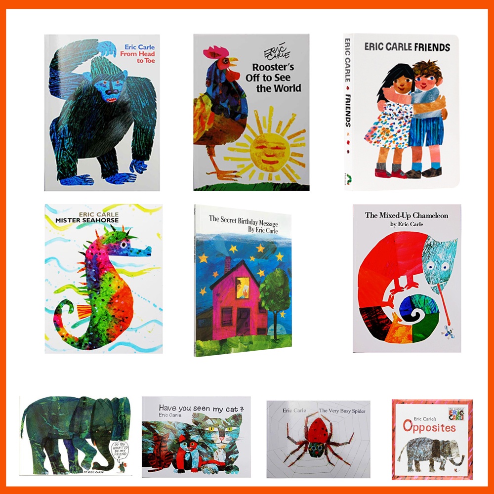 English Story Picture Book by Eric Carle English Learning Picture Book ...