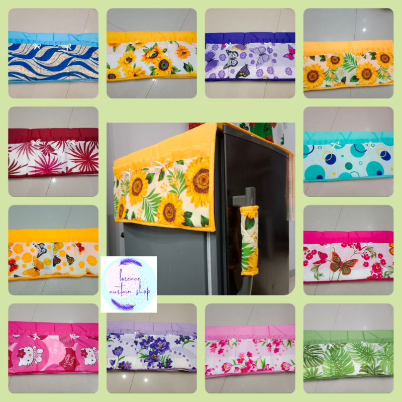 ref. cover with foam and pocket on the side free handle | Shopee ...