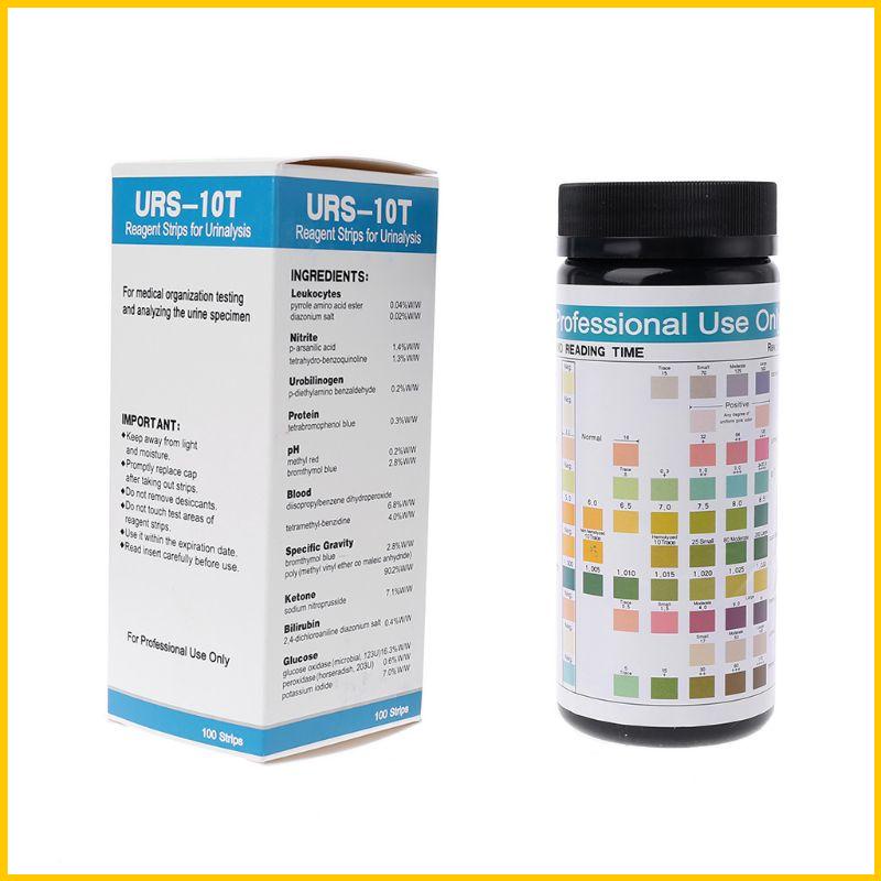 SEL Urine Dipsticks 10 Parameter Test Strips Testing Urobilinogen ...
