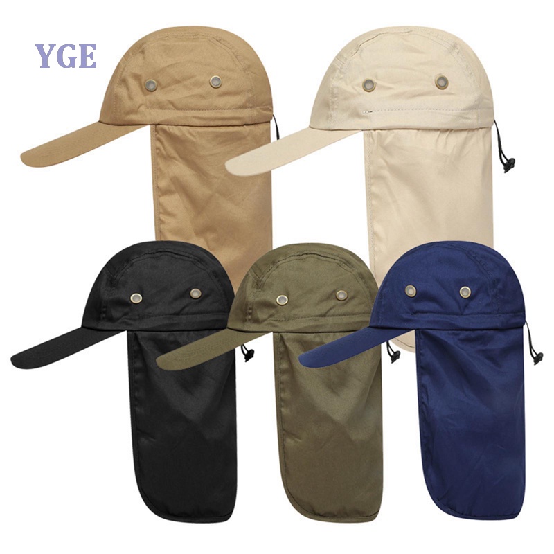 Yonger Men Fishing Hat Sun Visor Cap Hat Outdoor Sun Protection with ...