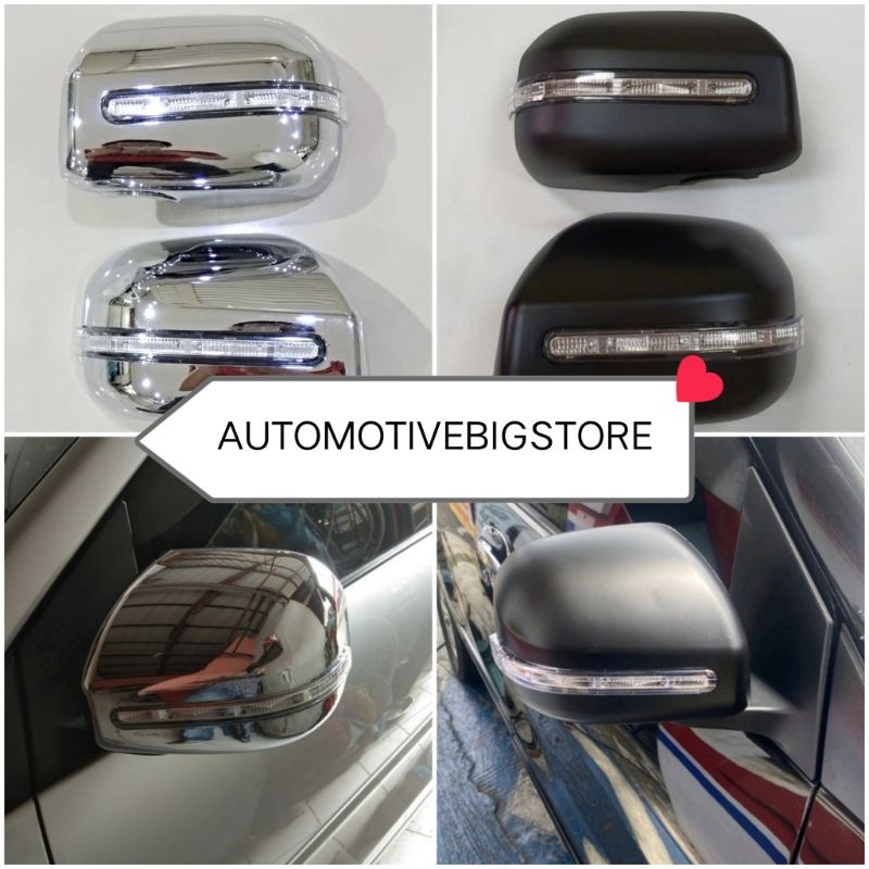 HITAM Mirror Cover All New Avanza Xenia 2012 2013 2014 2015 2016 2017 ...