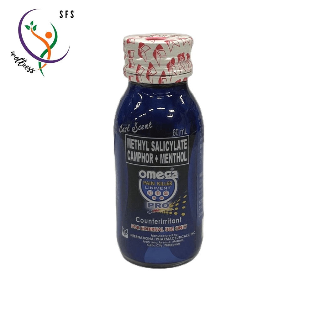 Methy Salicylate + Camphor + Menthol (Omega®) PRO Liniment 60 mL ...