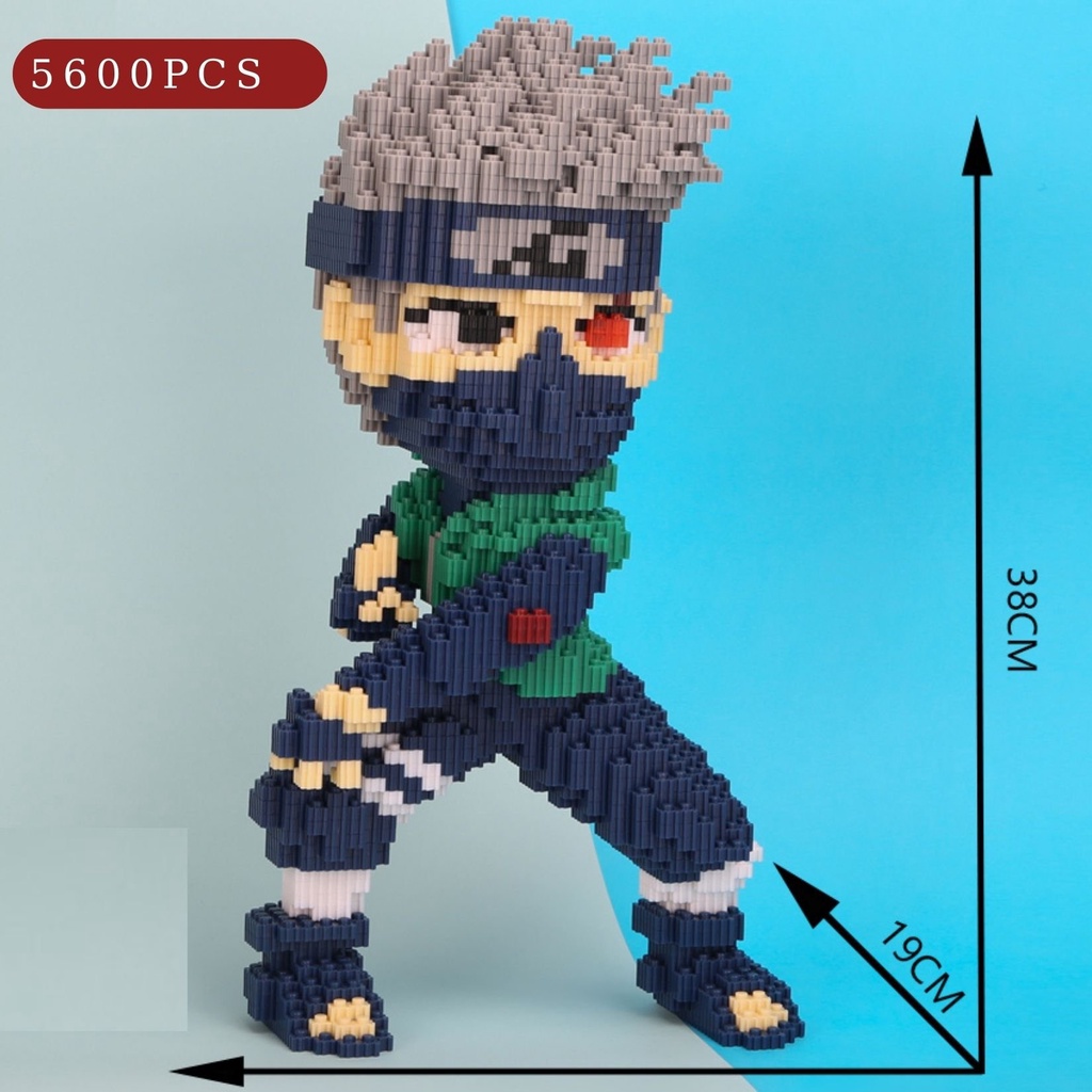 Kakashi Naruto Character Assembly Model 38cm High Ninja Anime Naruto ...