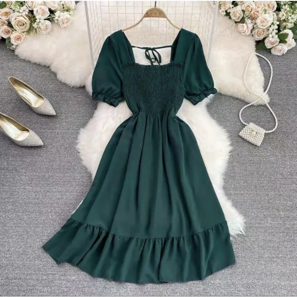 korean Lack bodycon dress best seller summer boho dress | Shopee ...