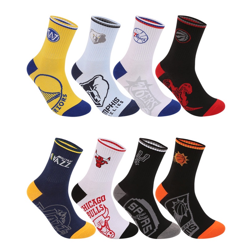 NBA Basketball Socks For Men Lakers Bull stockings | Shopee Philippines