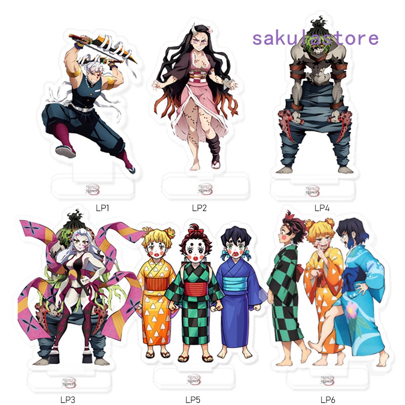Anime Demon Slayer Kimetsu No Yaiba Acrylic Stand Model Action Figure ...