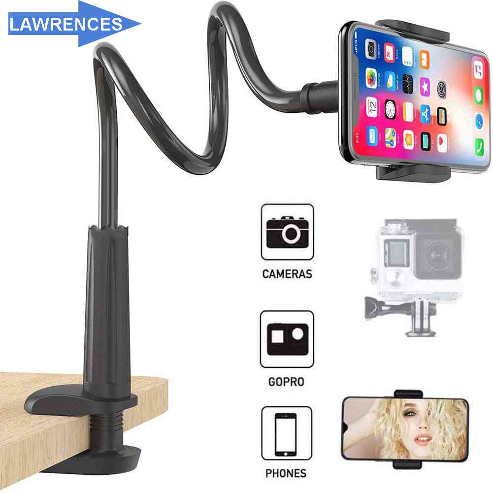 Flexible Desk Mounted Gooseneck Clamp Webcam Stand for Logitech C925e ...
