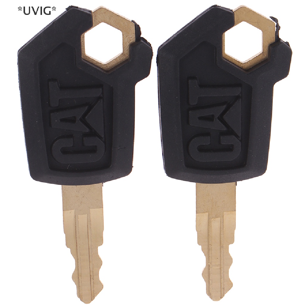 UVIG 2pcs 5P8500 Heavy Equipment Ignition Loader Dozer Key For ...