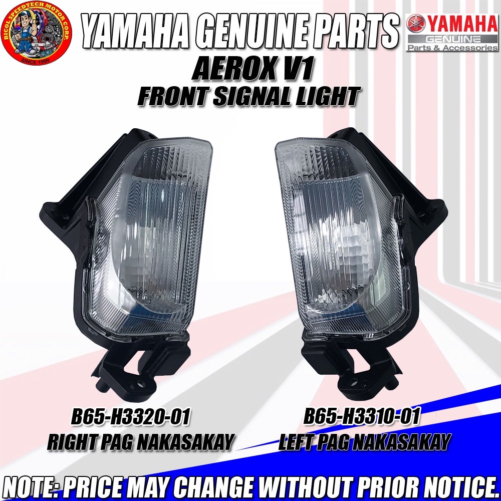AEROX V1/V2/MIO GRAVIS V1 FRONT SIGNAL LIGHT (Genuine: LEFT- B65-H3310 ...