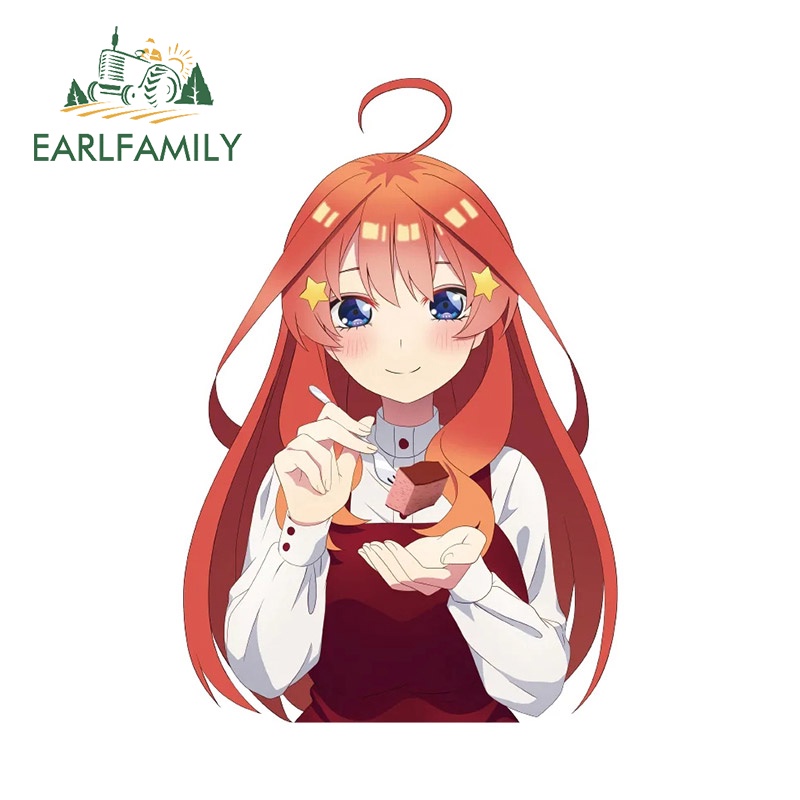 EARLFAMILY 13cm x 8.8cm The Quintessential Quintuplets Car Stickers ...