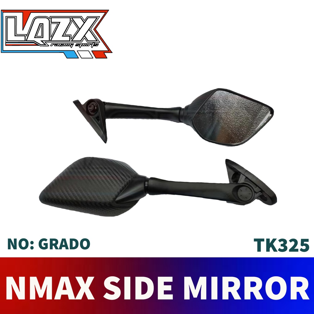 Nmax side mirror carbon long tk325 R25 | Shopee Philippines