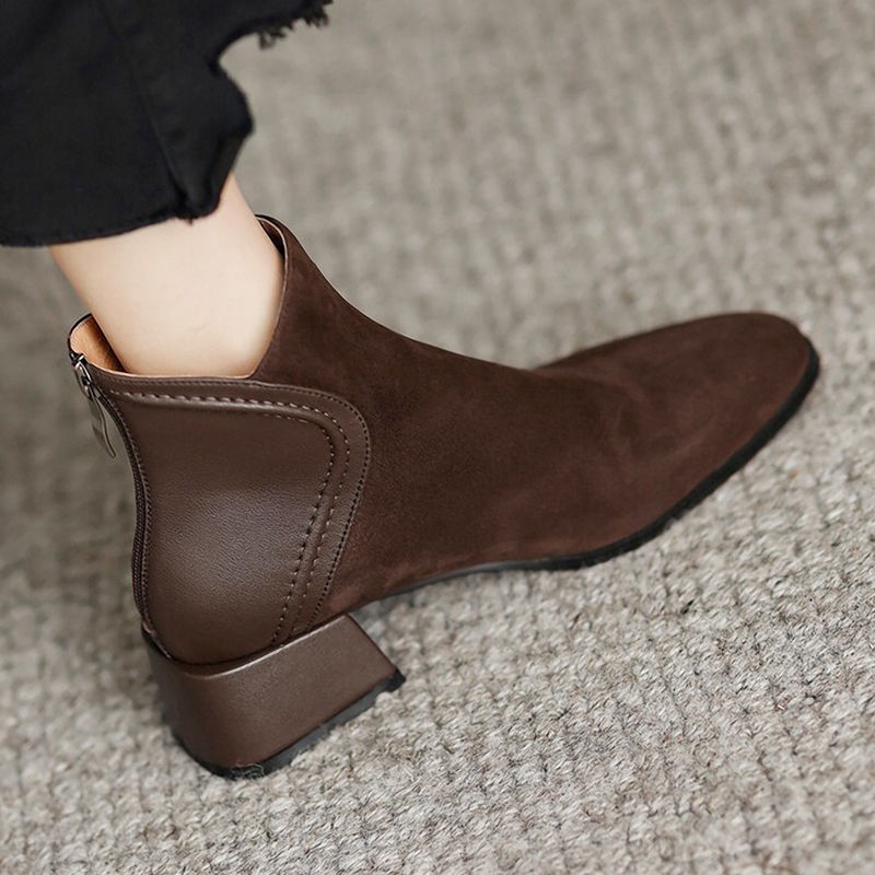 Boots Women Shoes Women short boots Chelsea Women's Boots Short Tube ...