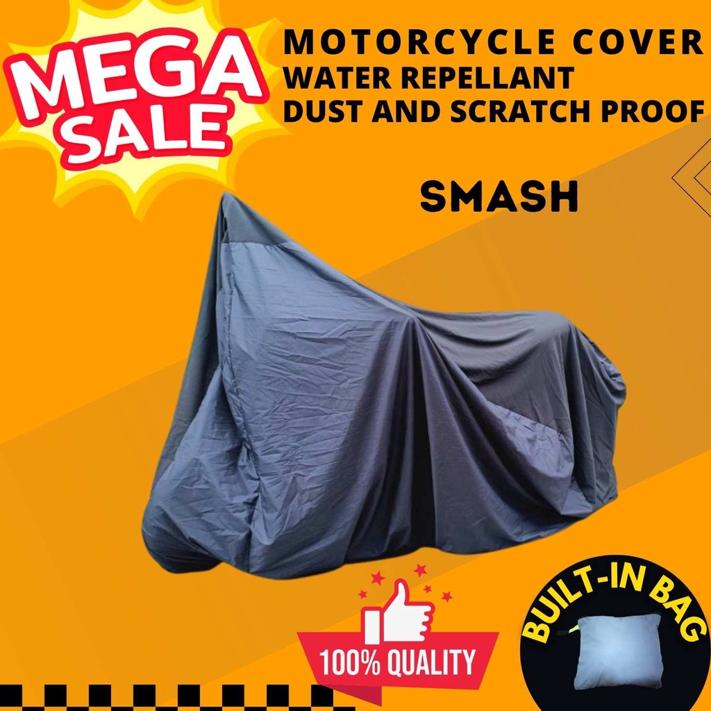 SMASH MOTOR COVER WATER REPELLANT DUST AND SCRATCH PROOF | Shopee ...