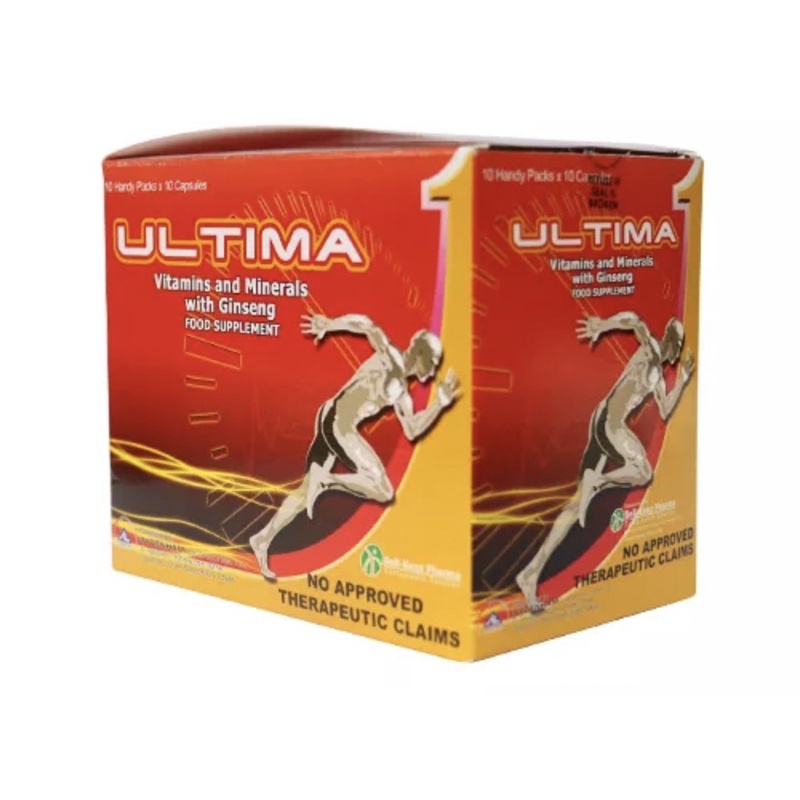 Ultima Vitamins and Minerals 20 capsule only | Shopee Philippines