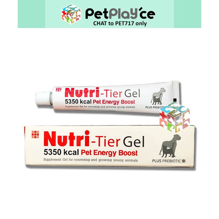 NUTRI TIER GEL PET ENERGY BOOST PLUS PREBIOTIC for DOG & CAT 30g ...