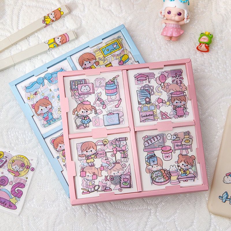 Momo waterproof Sticker, cute Korean cartoon Motif waterproof Sticker ...