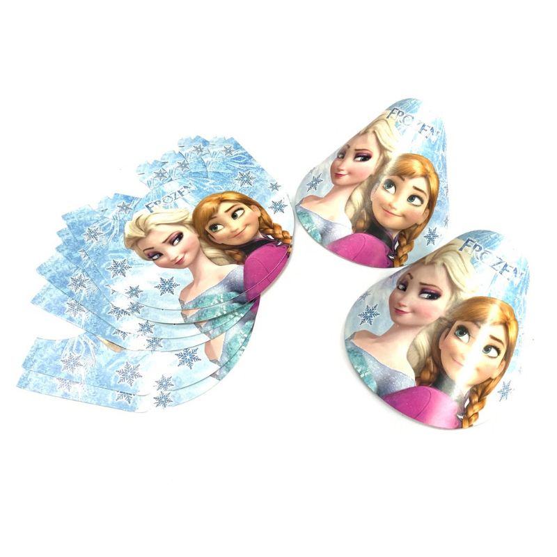 10pcs Frozen Elsa and Anna Party Hats | Shopee Philippines