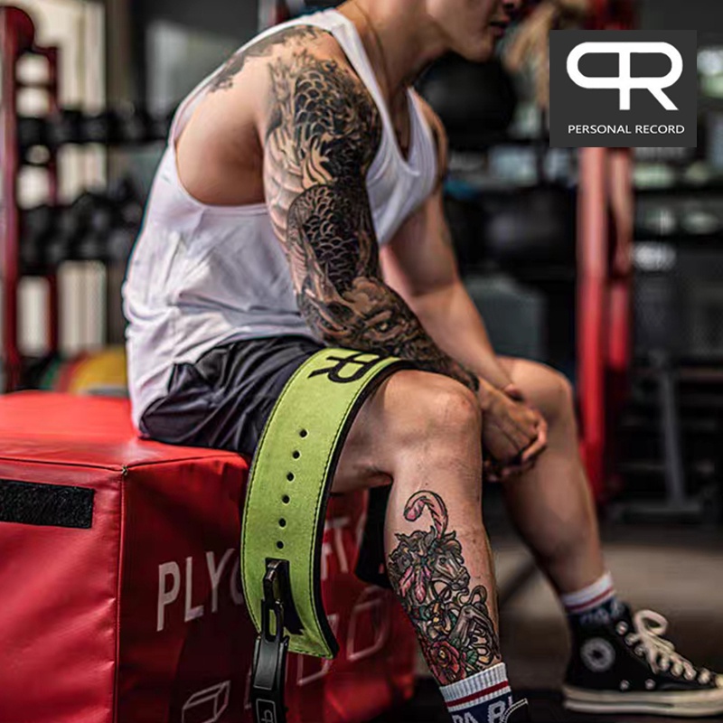PR Strength Powerlifting Lever Belt - 13mm Power Weight Belt - 10cm ...