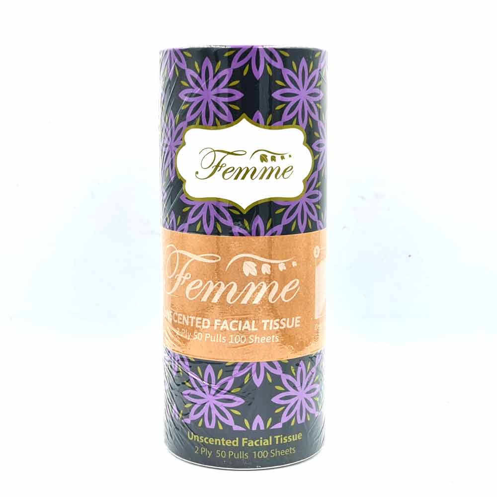 Femme Unscented Facial Tissues 2ply 50 Pulls | Shopee Philippines