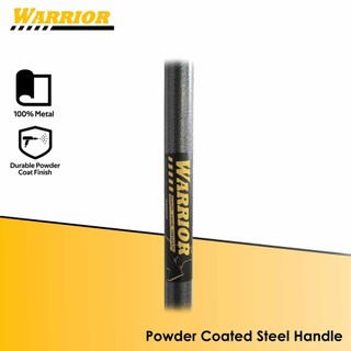 WARRIOR Garden RAKE 16 Tines for Gardening ALL-METAL 50-Inch Heavy Duty ...