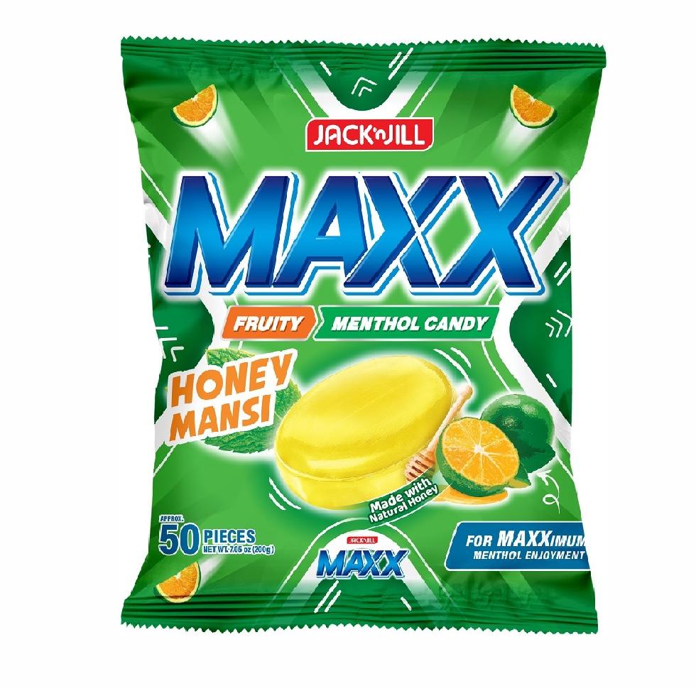 Jack 'n Jill Maxx Honey Mansi Menthol Candy 50s | Shopee Philippines