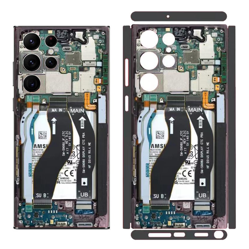 Teardown Skin for Samsung Galaxy S22 Ultra S21 S23 S24 Note 20 Ultra ...