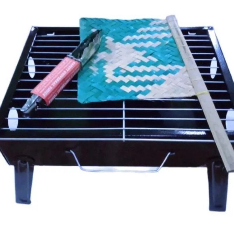 Multipurpose PORTABLE Grill/Grilled Satay/Fish/BONUS Shell Fan And Claw ...