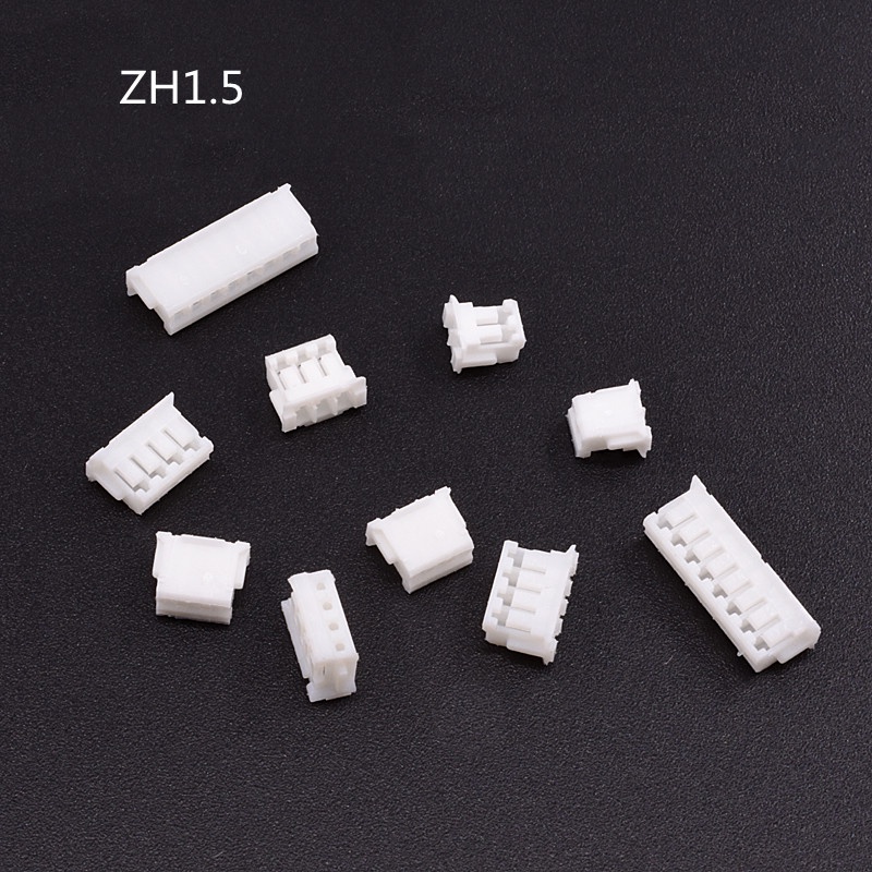 50pcs 1.0mm 1.25mm 1.5mm 2.0mm 2.54mm SH JST PH XH Housing Shell Connector 2/3/4/5/6/7/8/9/10P 1 ...