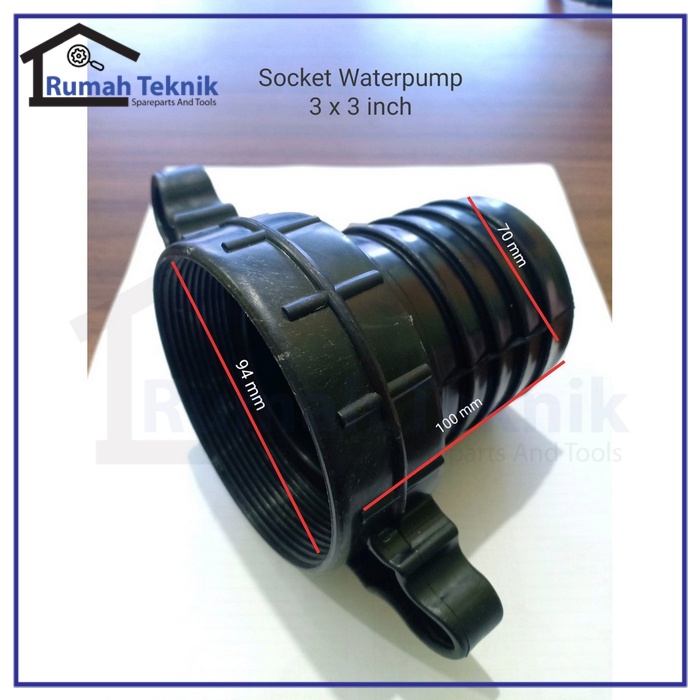 Sok Drat Socket Waterpump Alkon Irrigation Water Pump 3x3 Inch Plastic ...