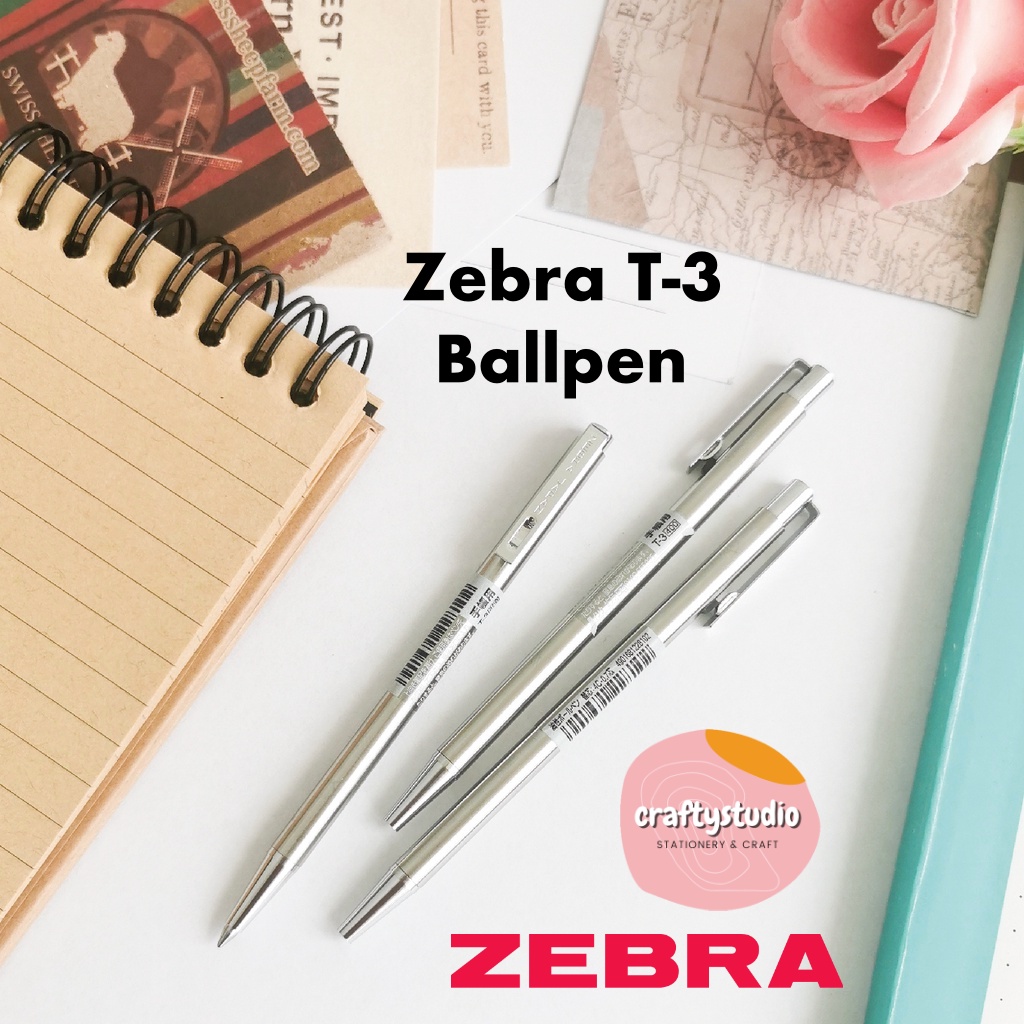 Zebra T3 0.7mm Ball Point Pen, Mini Ball Pen | Shopee Philippines