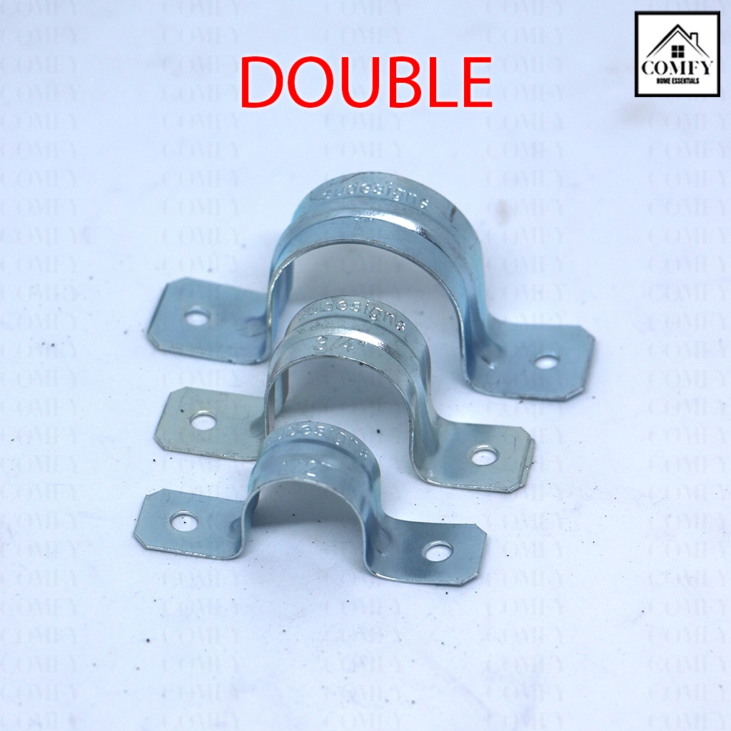 (10PCS/SET) HEAVY DUTY Metal Steel Clamp For EMT IMC RSC Conduit PVC ...