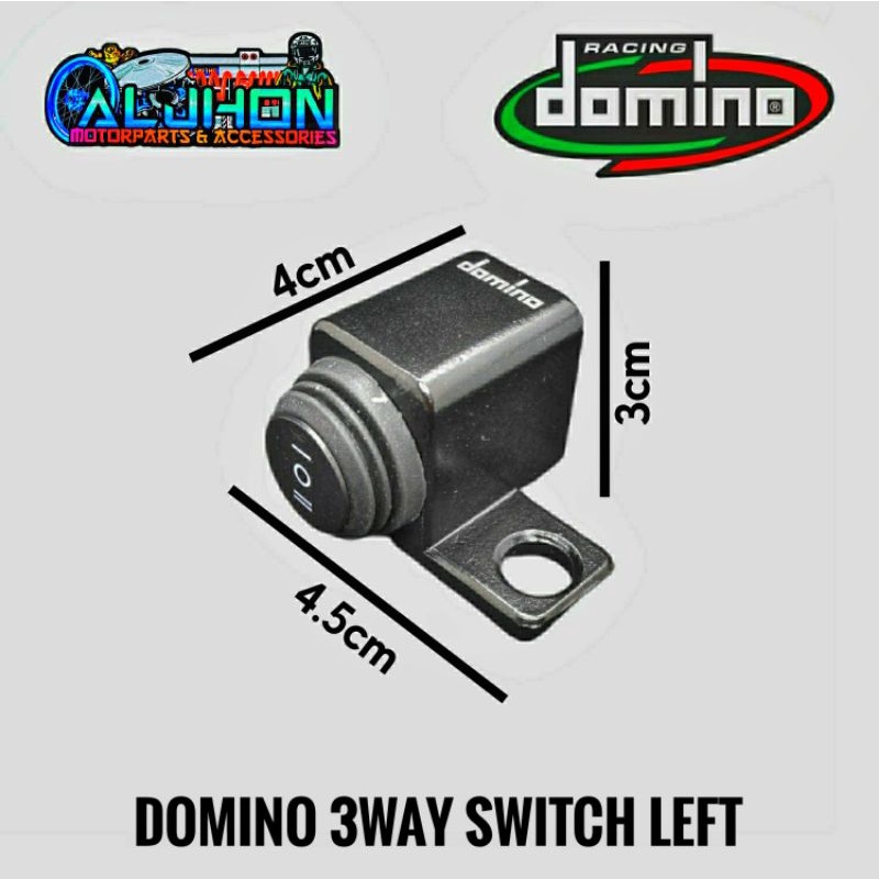 DOMINO Mini Driving light Tri SWITCH LEFT or RIGHT Side Mirror Ty ...