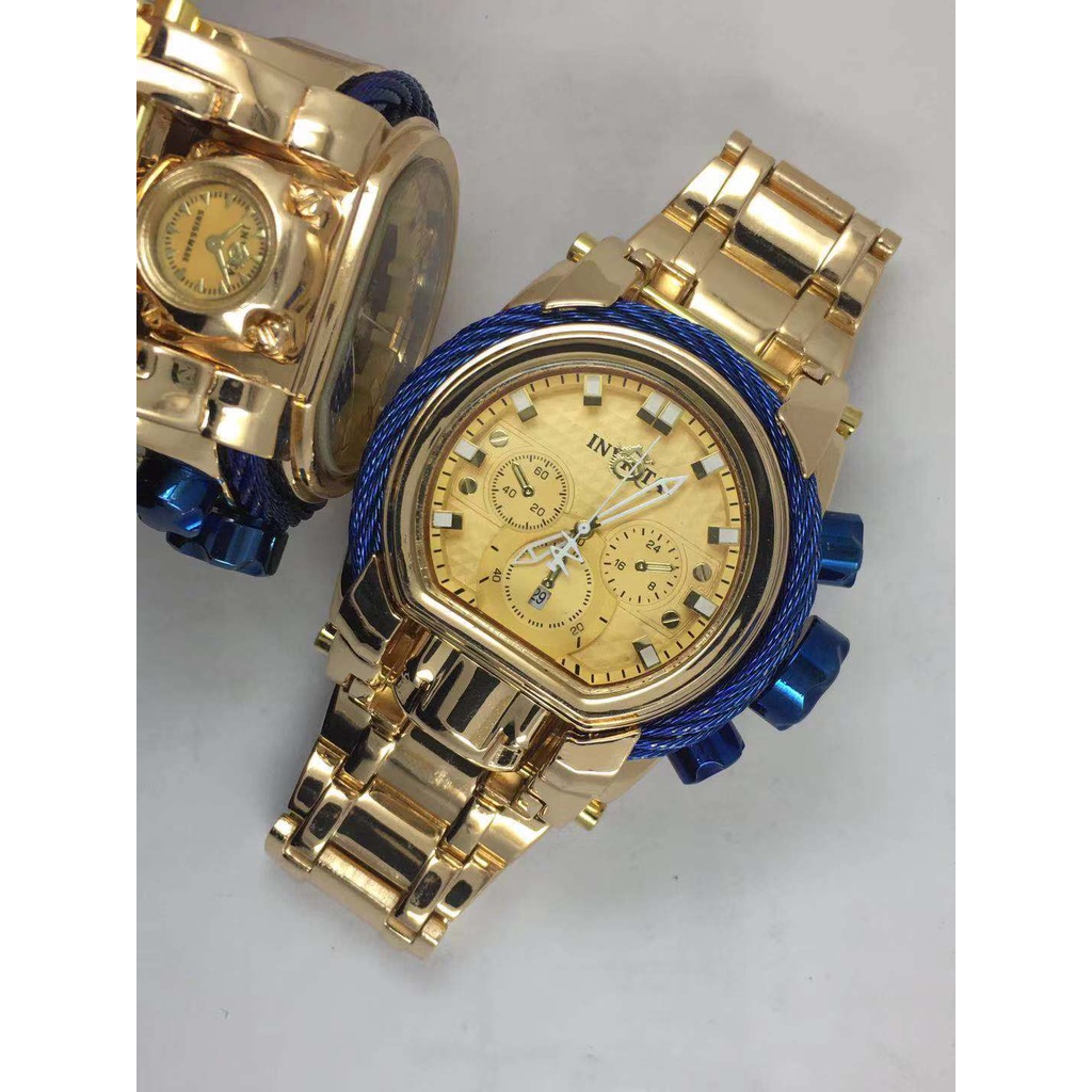 2022 High quality INVICTA Same Style large dial steel band full ...