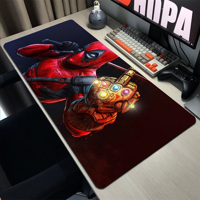 Deadpool Mousepad Anime Mouse Pad Xxl Cartoon Pc Gamer Accessories Desk ...
