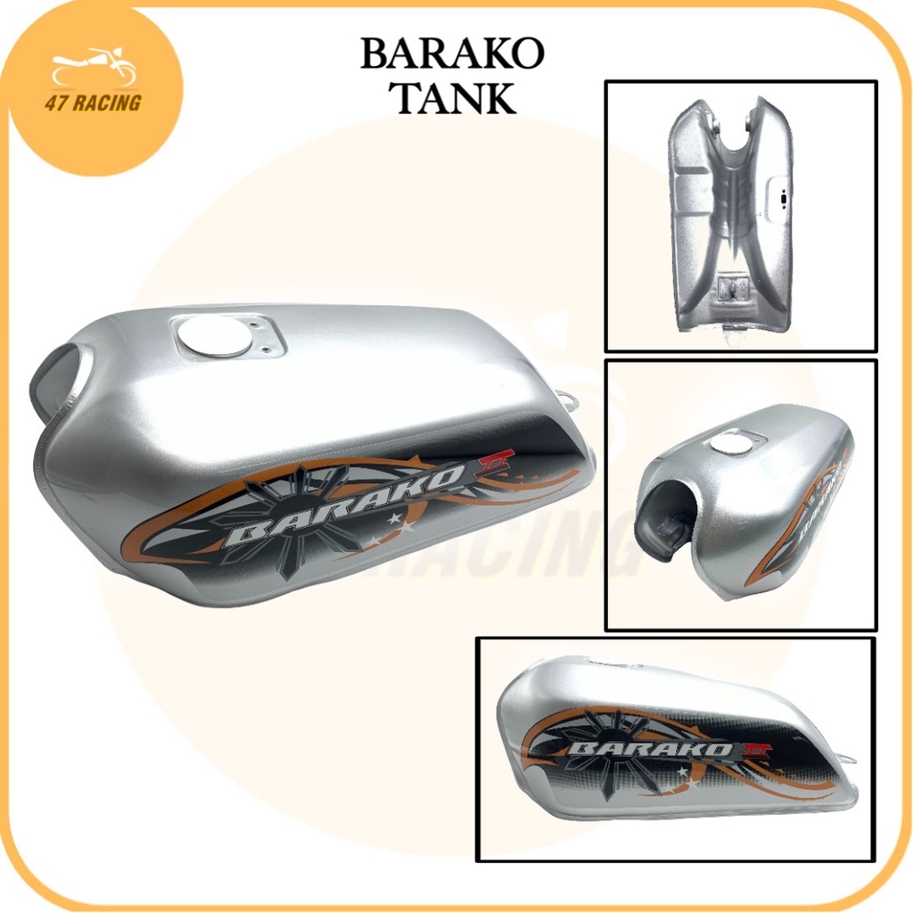 47Racing Motorcycle Gas Tank Fuel Tank For Barako 2 | Shopee Philippines