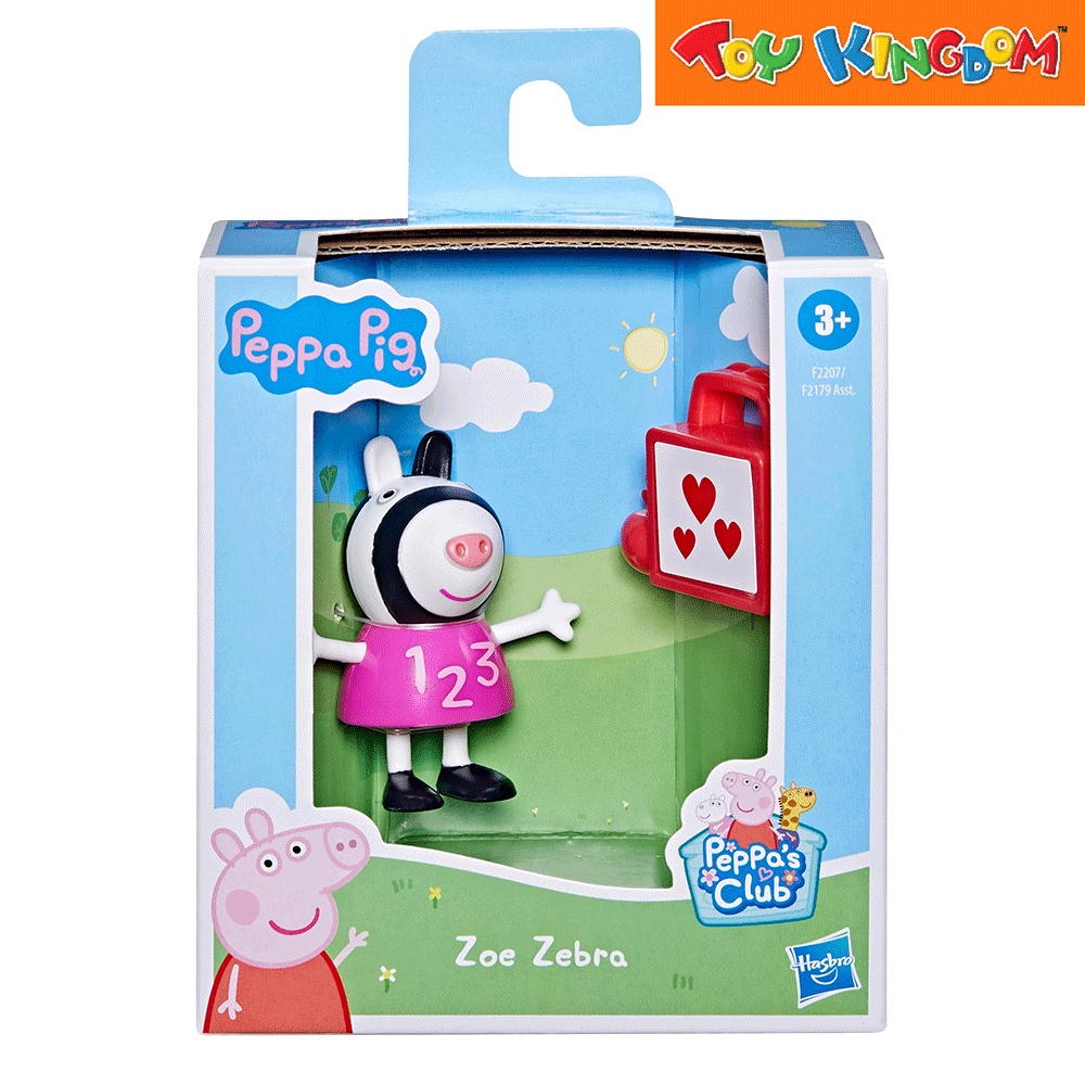 Peppa Pig Peppa's Fun Friends Zoe Zebra Figure | Shopee Philippines