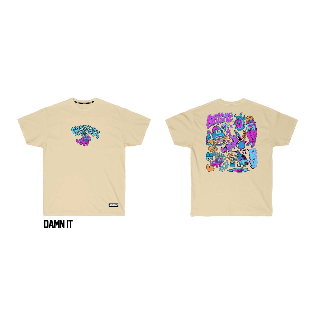 brigade clothing - Damn It | Shopee Philippines