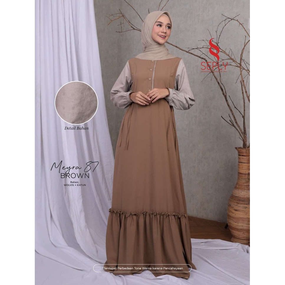SEPLY - MEYRA 87 - CASUAL GAMIS - WOMEN'S MUSLIM CLOTHING | Shopee ...