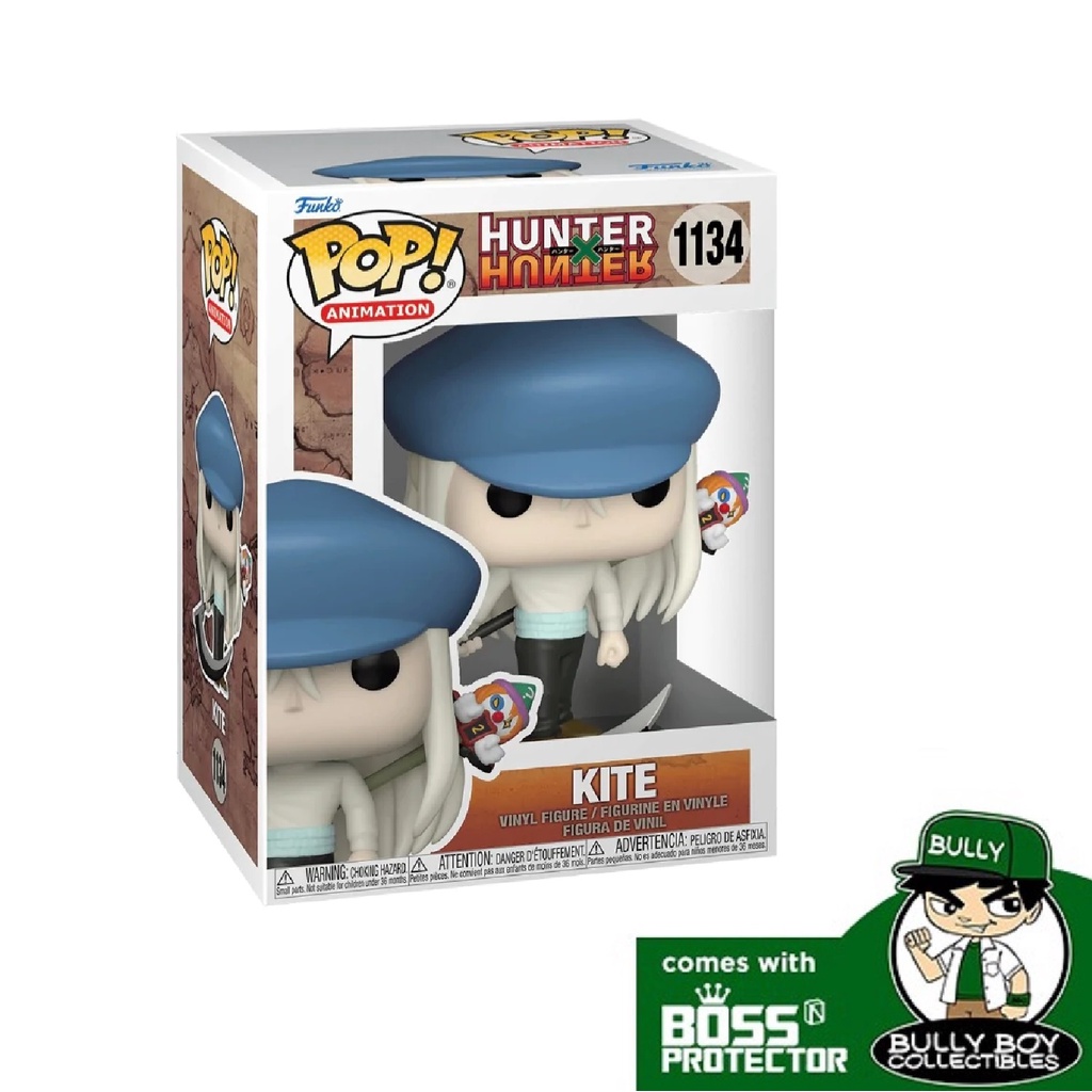 Funko POP! Animation: HunterxHunter - Kite with Scythe 1134 With Boss ...