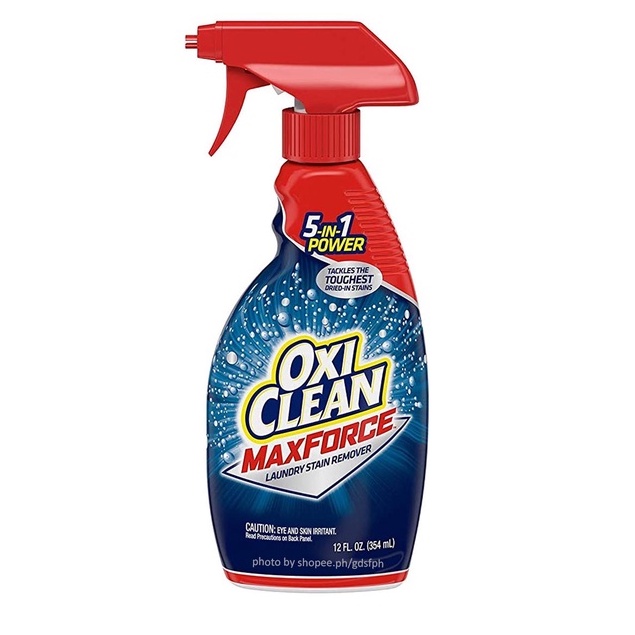 Oxi Clean MaxForce 5 in 1 Laundry Stain Remover 12oz 354ml GDSFPH_S4 ...