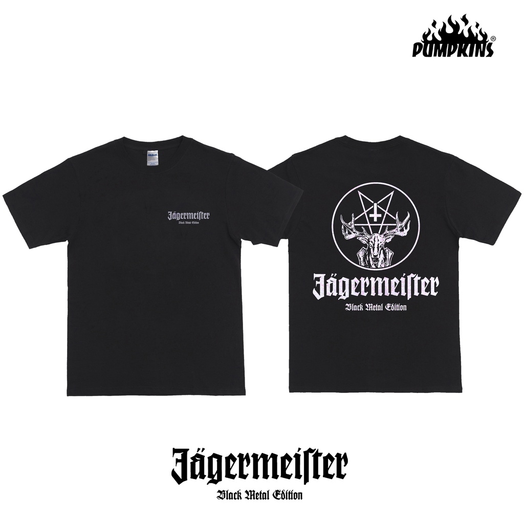 Jagermeister Black Metal Editions T-shirt Official Pumpkinsmerch ...