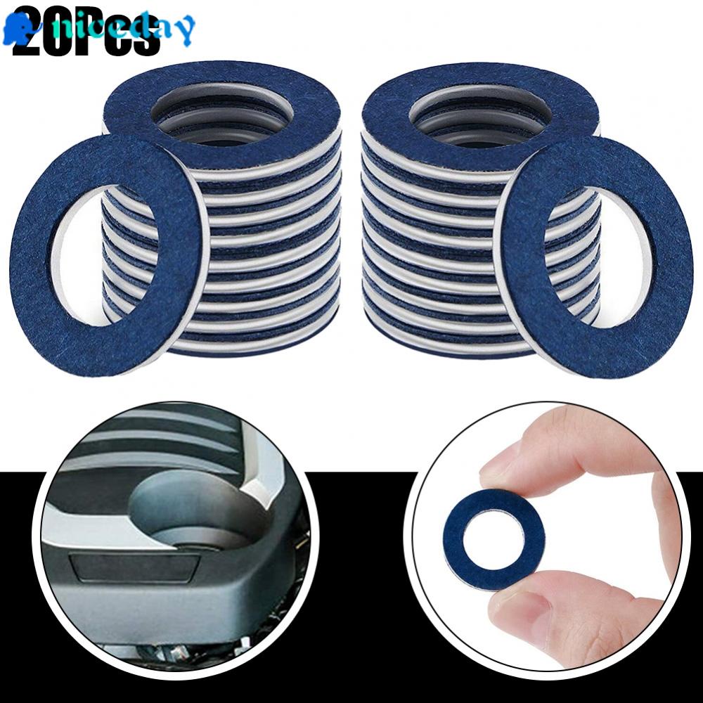 20Pcs 90430-12031 Oil Drain Sump Plug Washers Gasket 12mm Hole/For ...