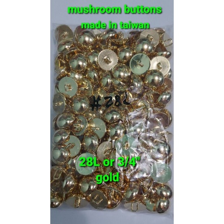 Mushroom Buttons taiwan sold per 6doz and 1gross | Shopee Philippines