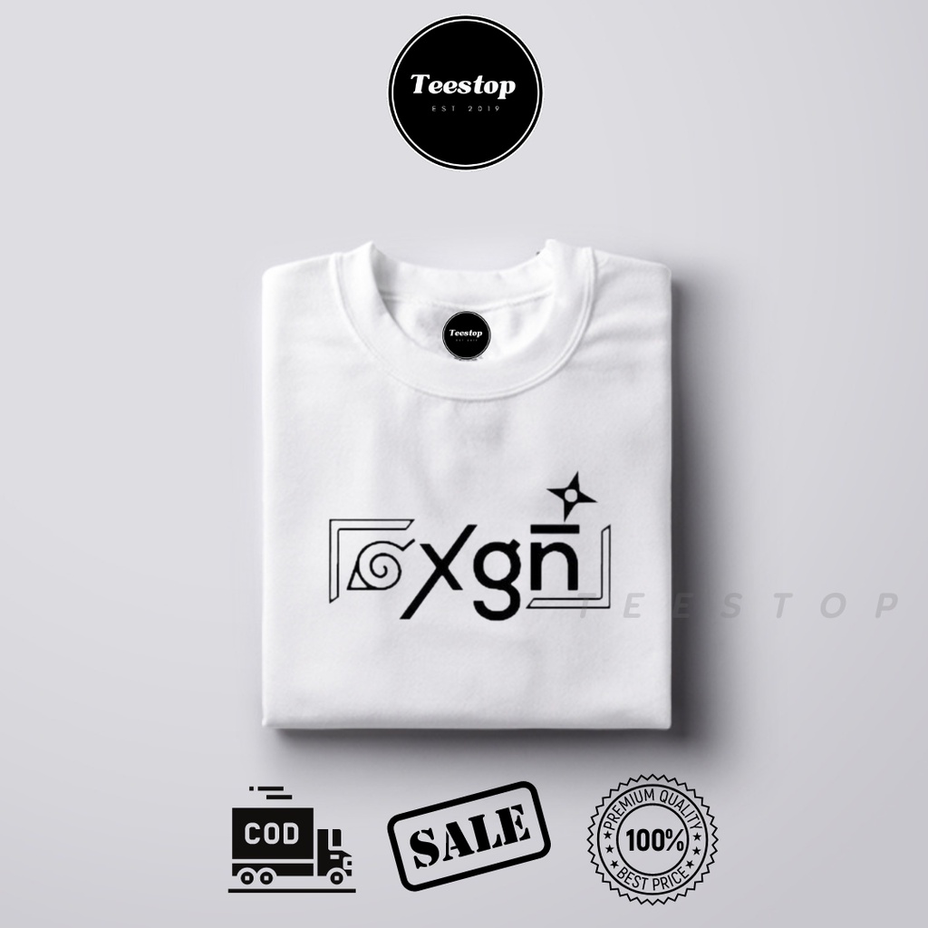 NARUTO OXGN Logo Graphic Design Teestop T-Shirt | Shopee Philippines