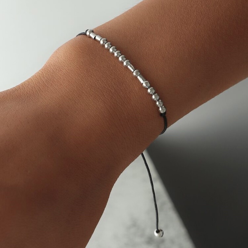 Morse name bracelet | Morse code Bracelet | Free to customize names 3-7 ...