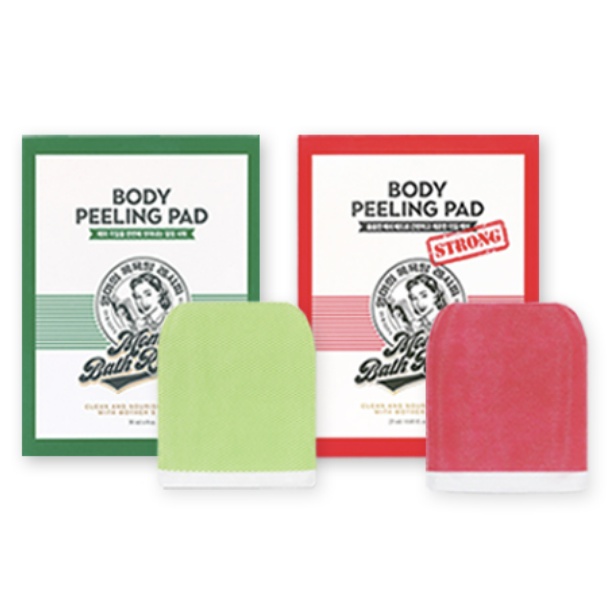Mom's Bath Recipe, Body Peeling Pad, Genuine Korean Exfoliating Scrub ...