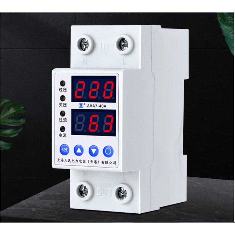 Self resetting overvoltage and undervoltage protector Household 220V ...