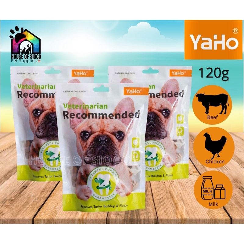 YaHo Natural Dog Treat 120g (8gx15pcs) | Shopee Philippines